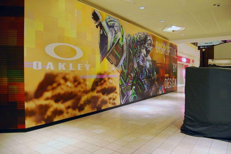 Examples of high impact custom retail barricades | AGRetail
