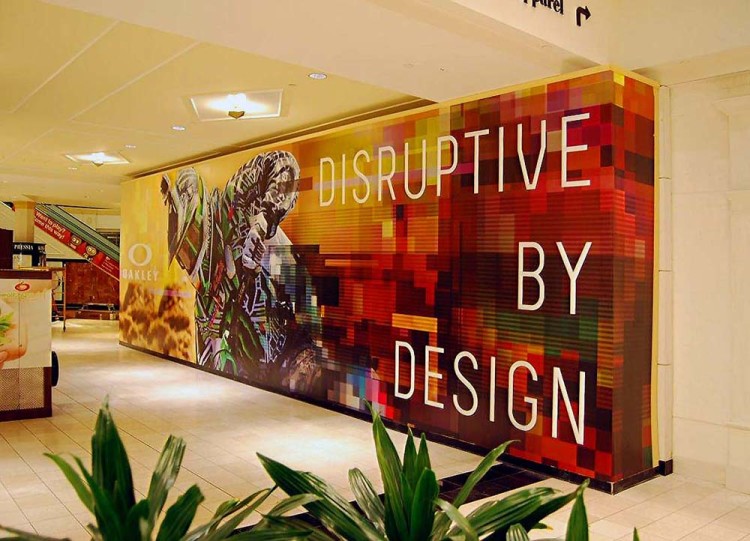 Examples of high impact custom retail barricades | AGRetail