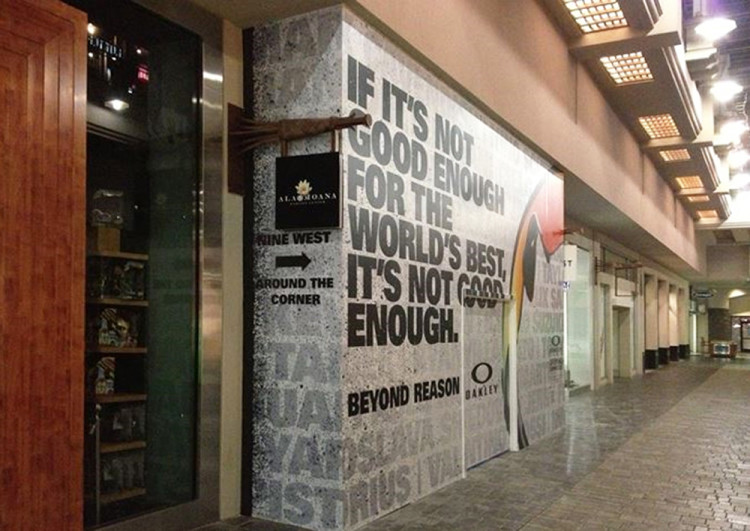 Examples of high impact custom retail barricades | AGRetail